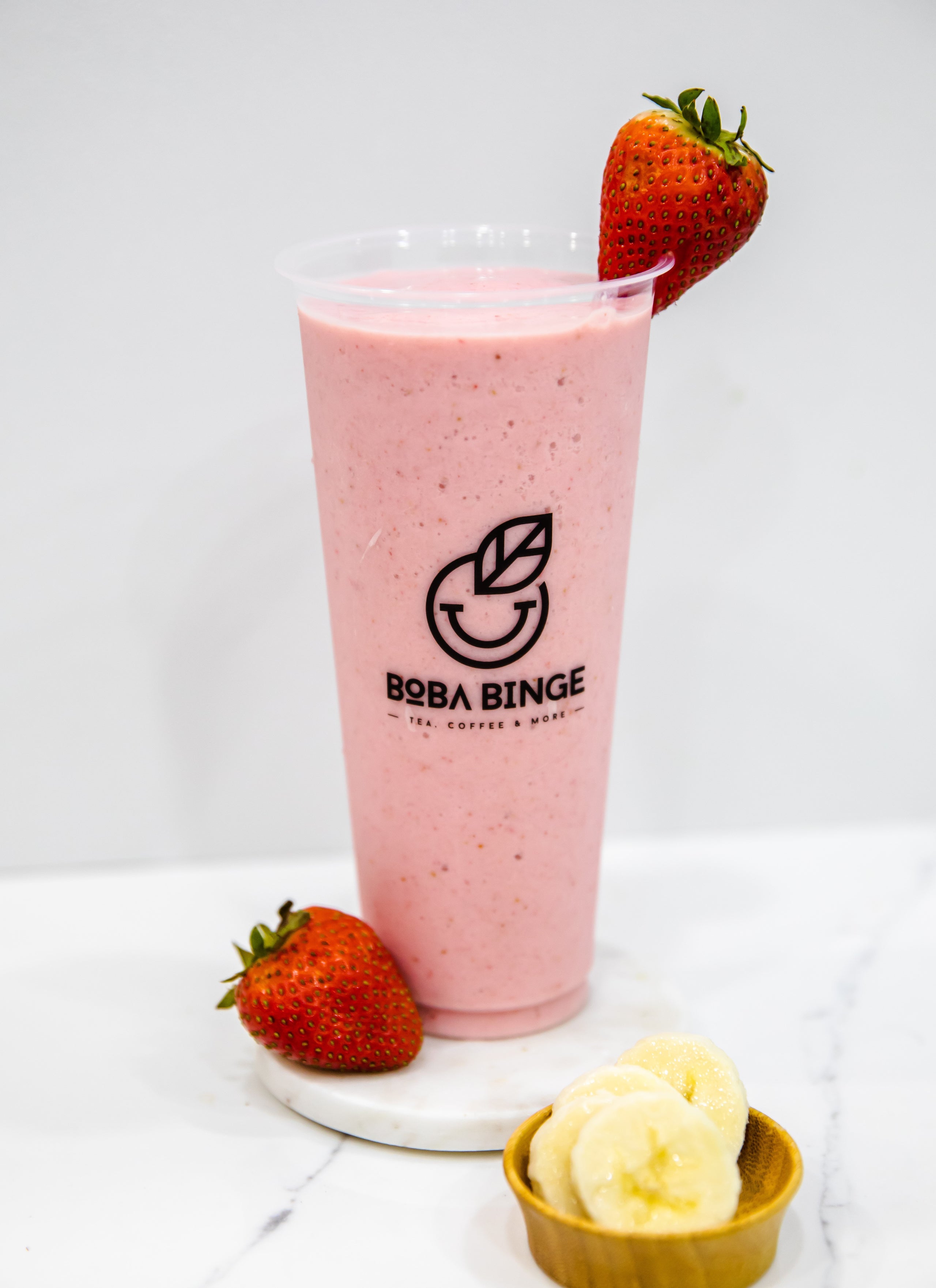 S5. Strawberry Banana Smoothie | Boba Binge